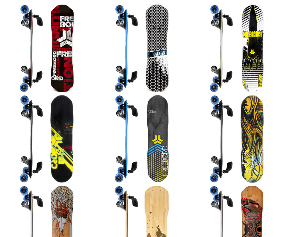 Brand New Deck Layout - Freebord